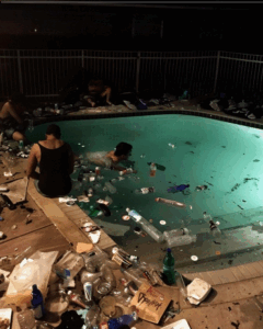 Rude Neighbors Held a Noisy Party and Turned Our Pool Into Their ...