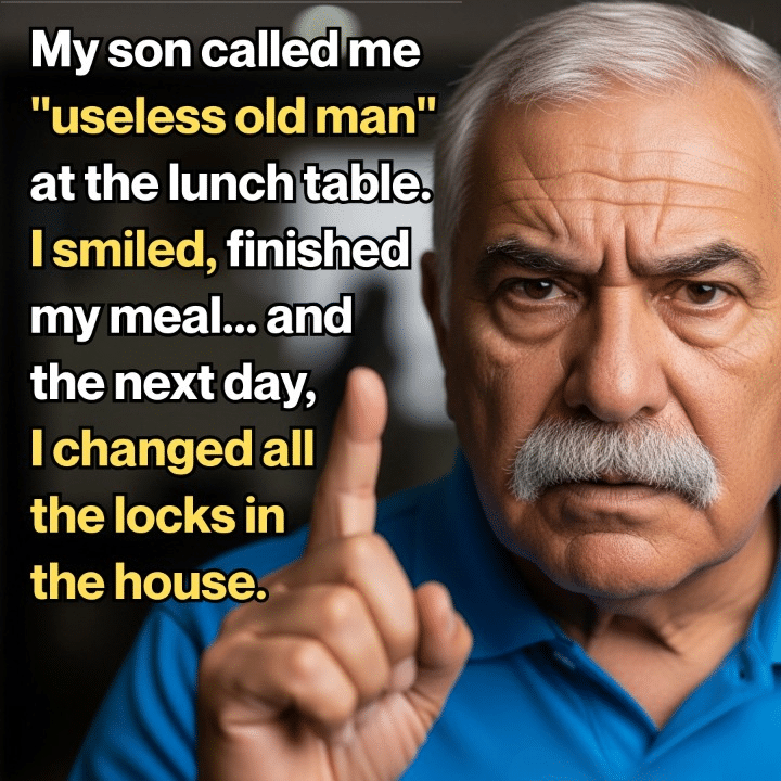 My Son Called Me a “Useless Old Man” — So the Next Day I Changed the ...