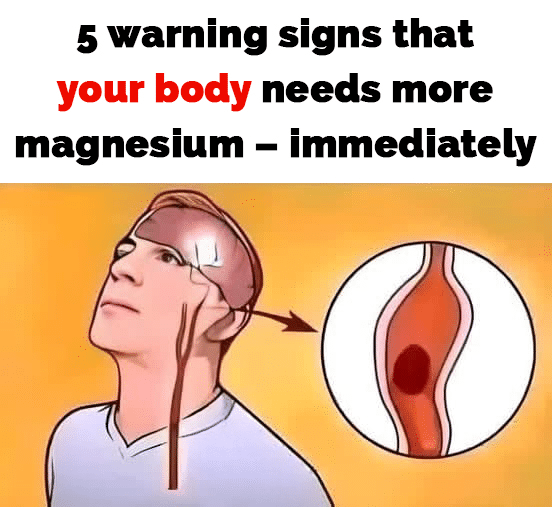 13 warning signs your body may be seriously lacking magnesium ...