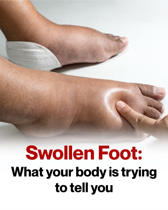 Why One Swollen Foot Shouldn’t Be Ignored: What Your Body May Be Trying ...